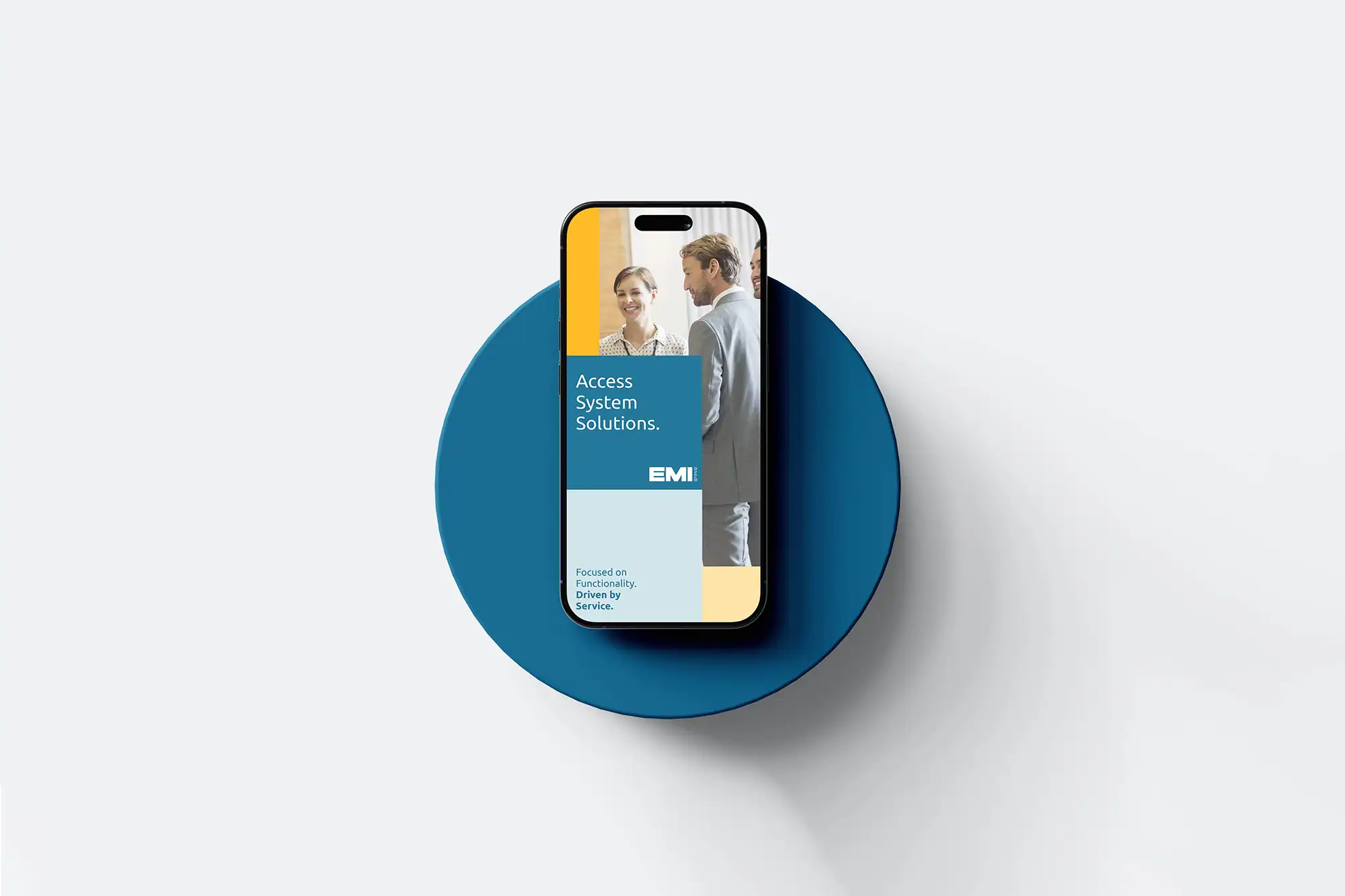 EMI Group – Identité visuelle et site web pour une entreprise visant un ...